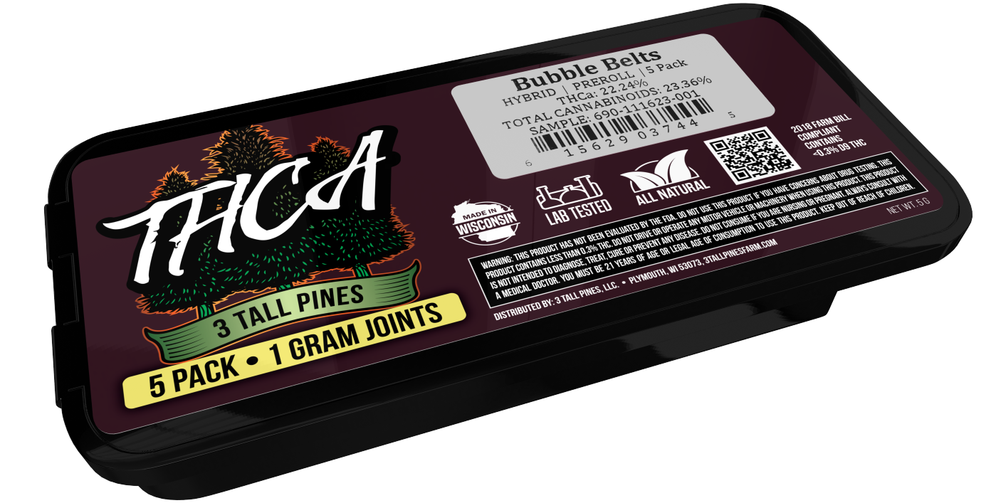 THCA Pre Rolls - High-Quality THCA Pre Rolls Online – 3 Tall Pines Farm